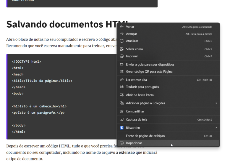 HTML #4 – Exemplos básicos de HTML › Clube do Design 🤓